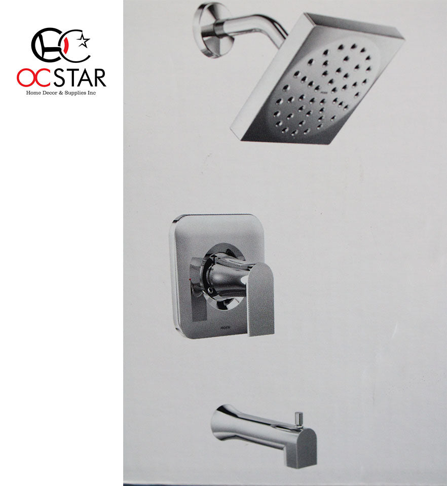 MOEN Genta Single-Handle 1-Spray Tub and Shower Faucet in Chrome - Mod– OCstar Home Supplies